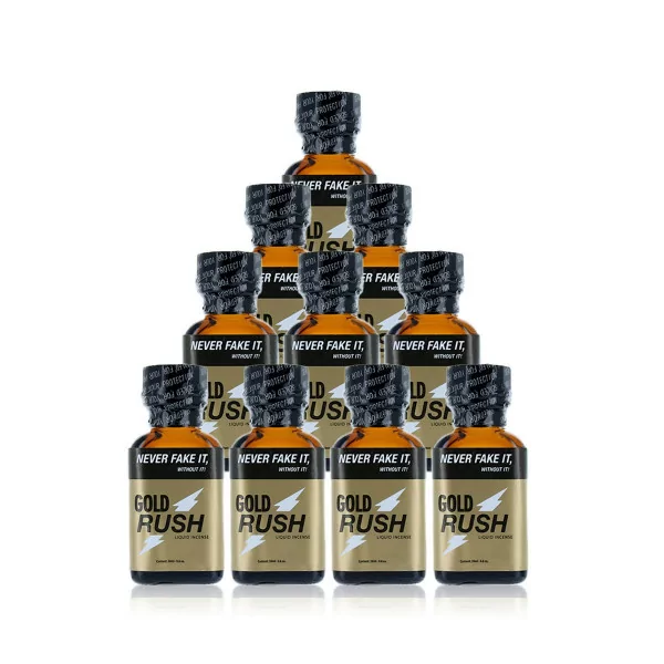 Gold Rush - Pack of 10 24ml bottles at a discount price