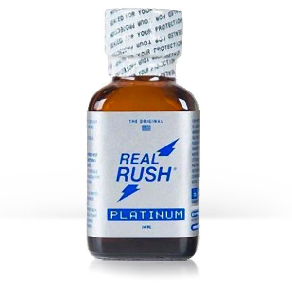 Poppers Real Rush Platinum barato en Poppers Express!