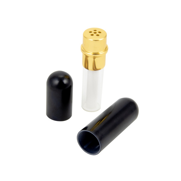 Stylish Black Poppers Inhaler - Litolu